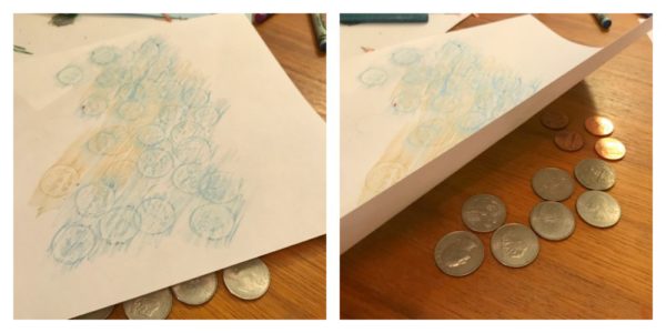 How to Create Colorful Coin Rubbings for President’s Day