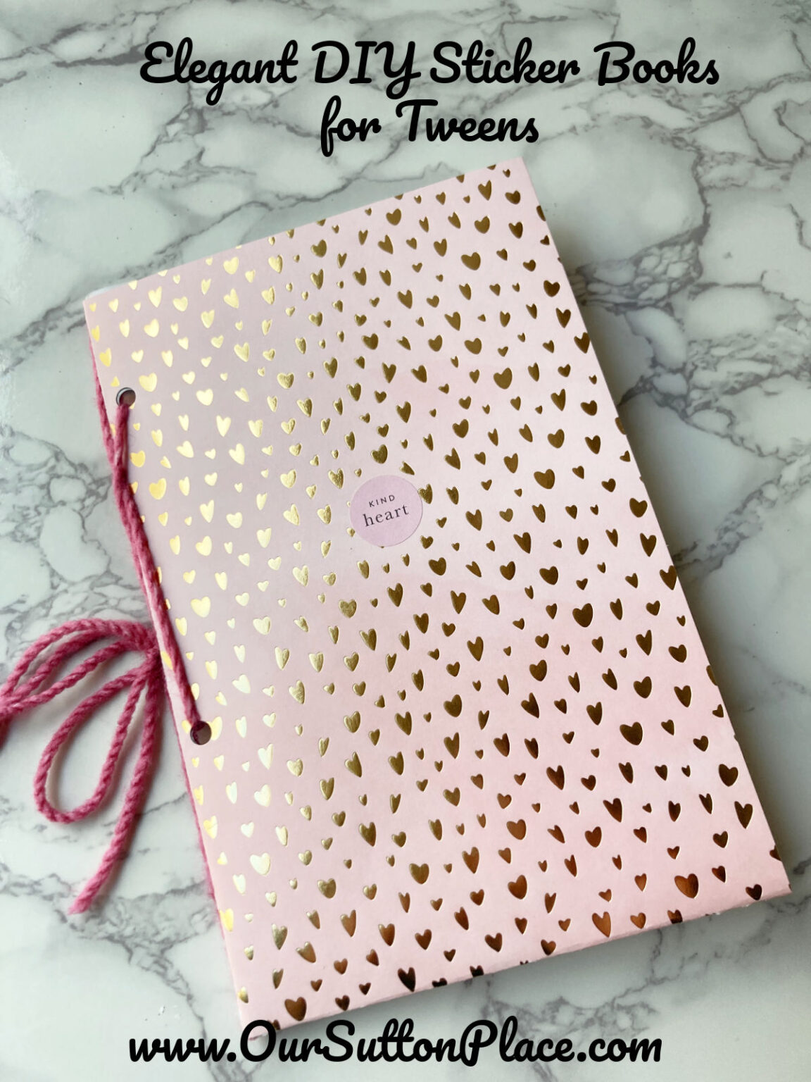 How to Encourage Sibling Kindness with this DIY Sticker Book for Tweens